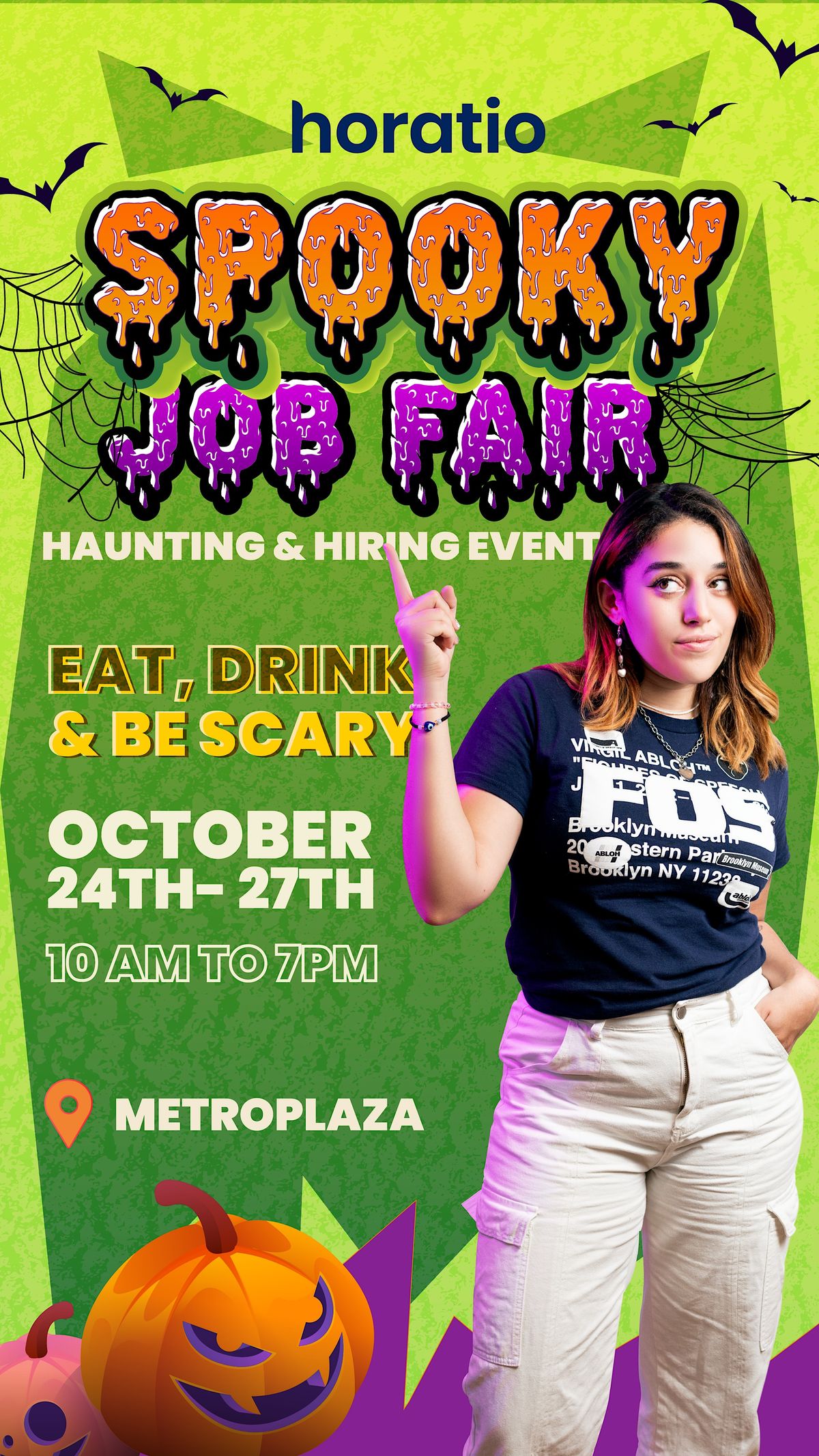 Spooky Job Fair, Hire Horatio RD, Santo Domingo, 26 October 2023 ...
