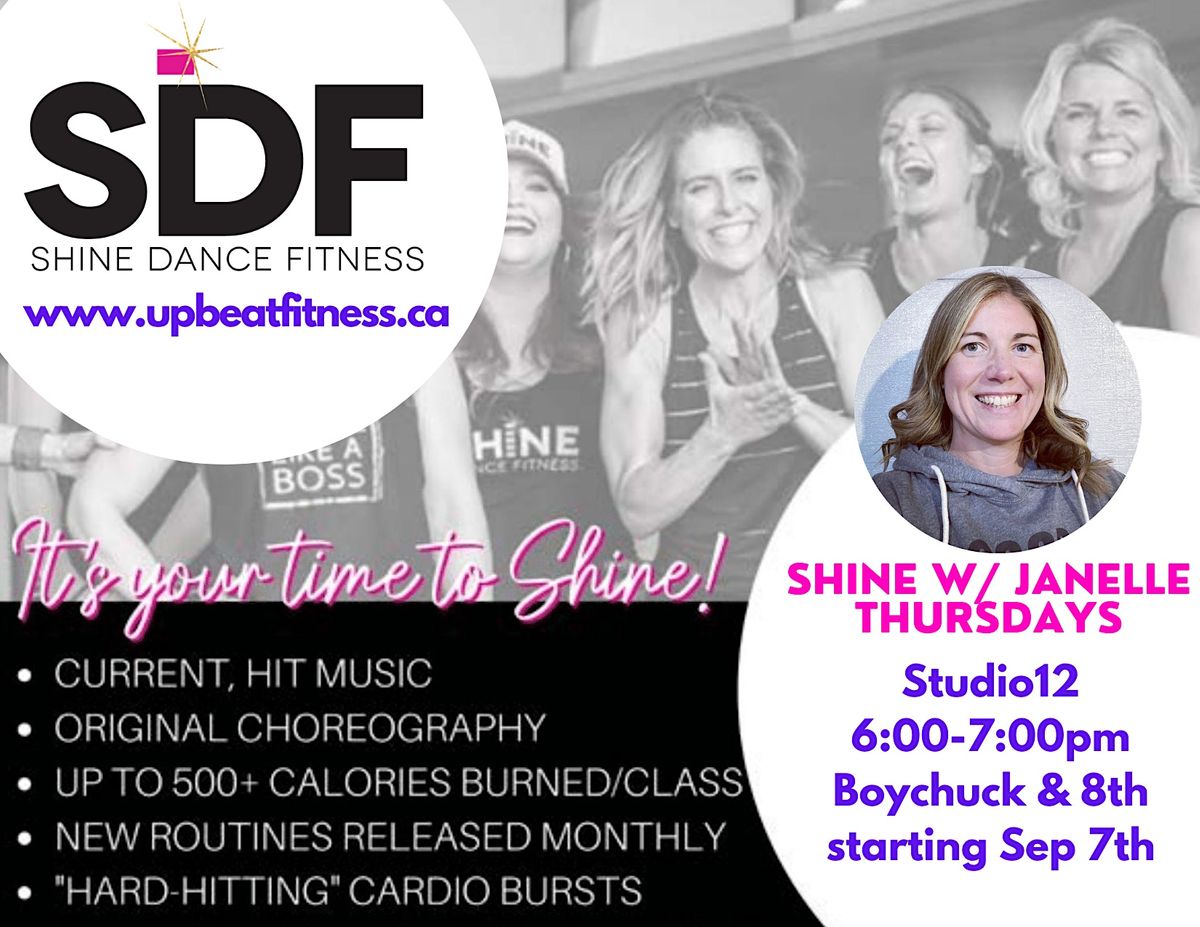 SHiNE Dance Fitness™, Studio 12, Saskatoon, 30 November 2023 | AllEvents.in