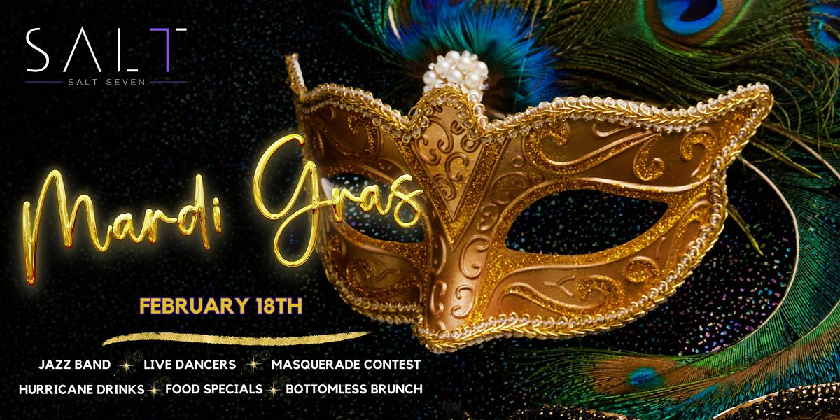 MARDI GRAS PARTY @SALT 7 DELRAY, SALT7, Delray Beach, 18 February 2024 ...