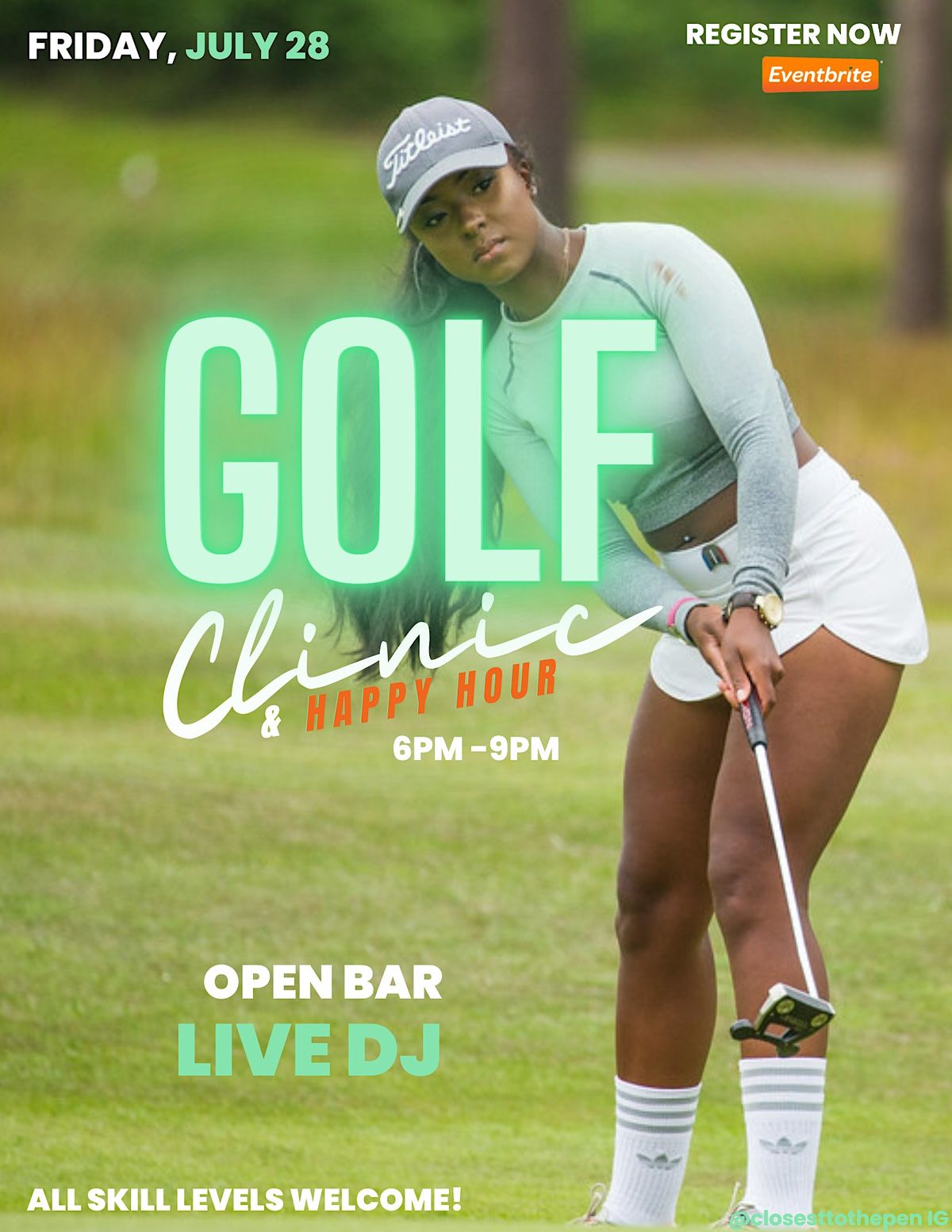 Golf Clinic & Happy Hour (OPEN BAR), Forest Park Golf Course, Baltimore ...