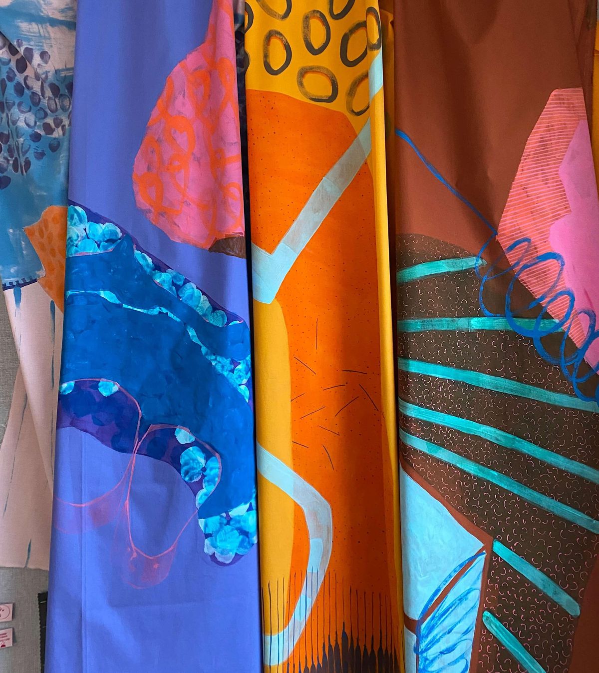 Pattern Exploration & Textile Painting: Nicola Perren, Calder Art ...