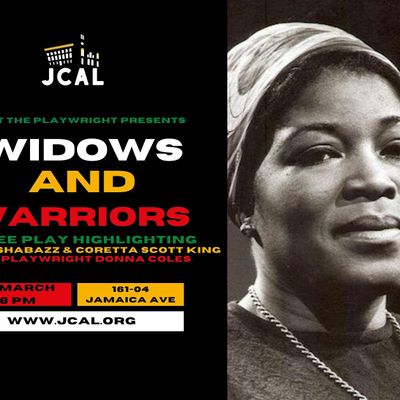 Meet the Playwright Presents: Widows and Warriors, Jamaica Center for ...