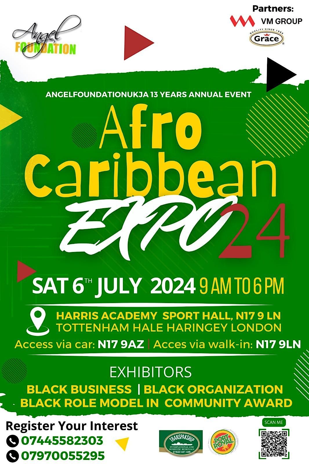 Afro Caribbean Expo 24, Harris Academy Tottenham, London, 6 July 2024 ...