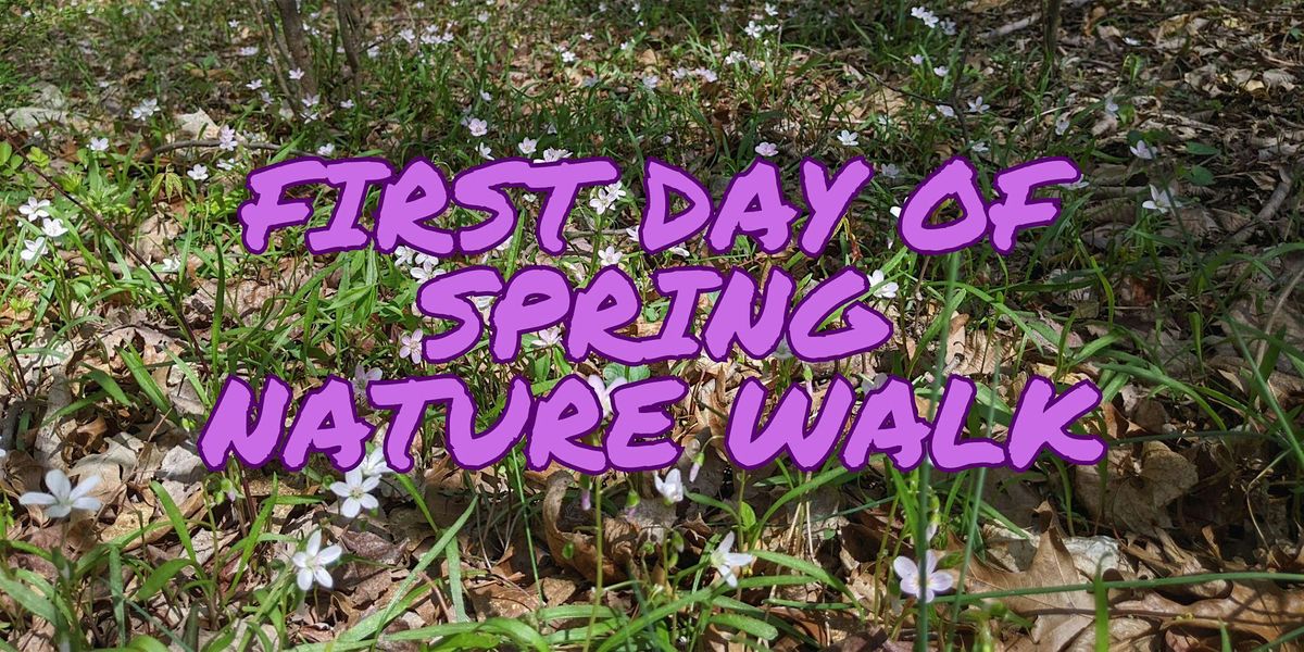 First Day of Spring Nature Walk, Lorrimer Sanctuary, Franklin Lakes, 20 ...