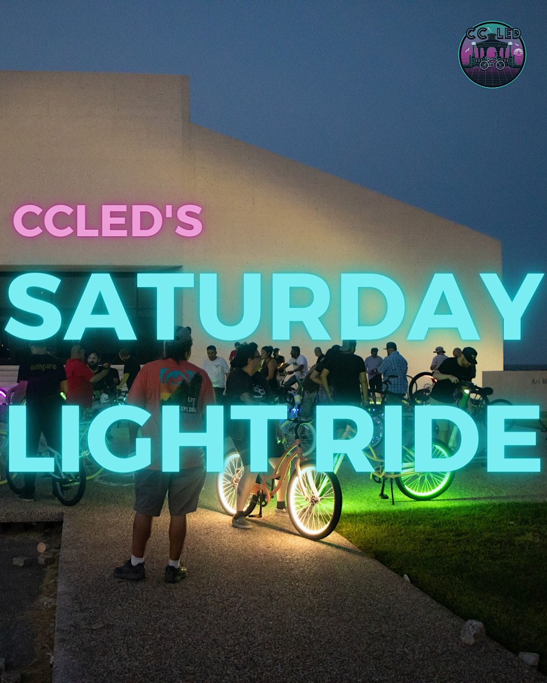 CCLEDs Saturday Light Ride, Road South, Corpus Christi, 11 August 2023 ...