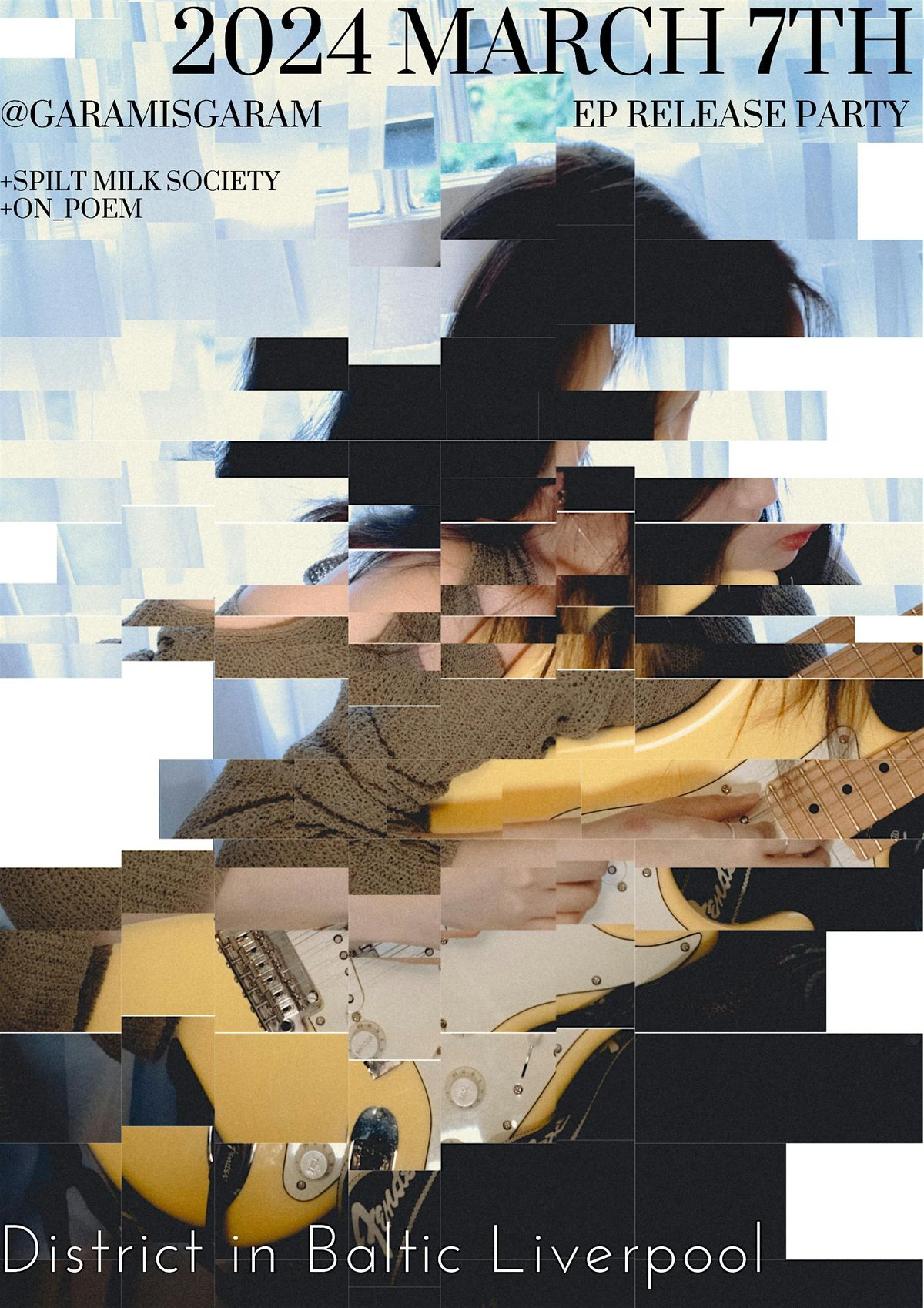 Garam EP Showcase support from Spilt Milk Society and On_Poem, District ...