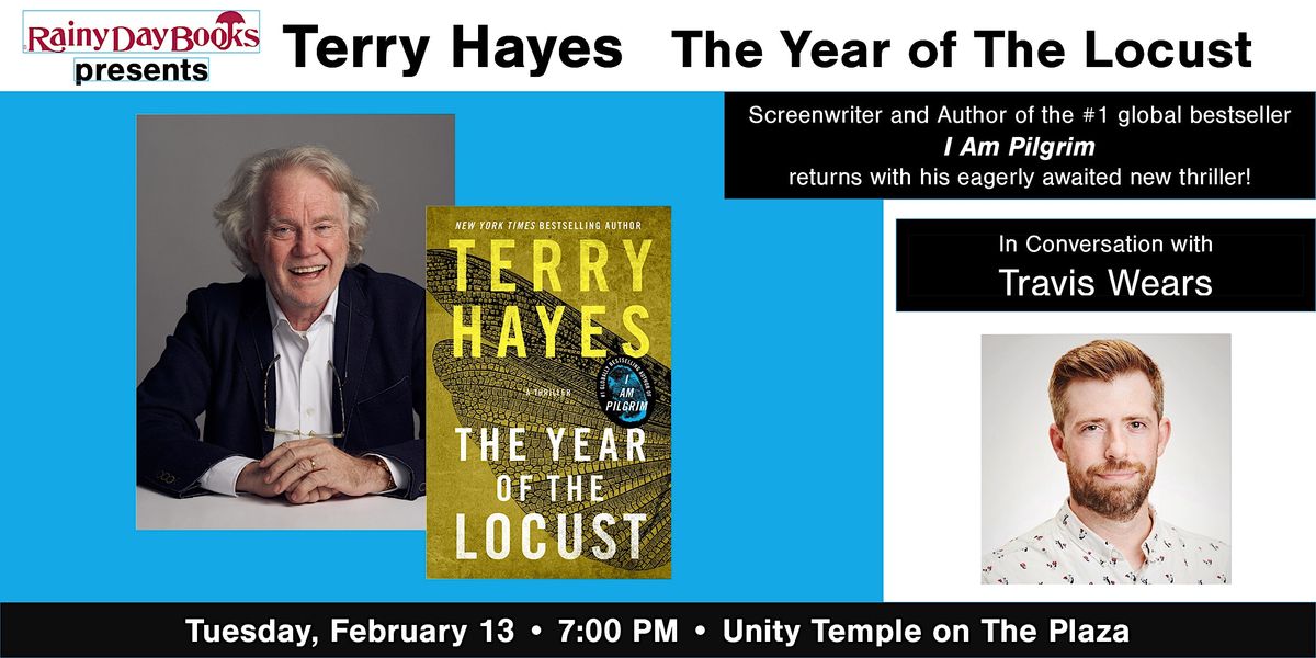 Terry Hayes, #1 Bestselling Thriller Author,reveals The Year of The ...