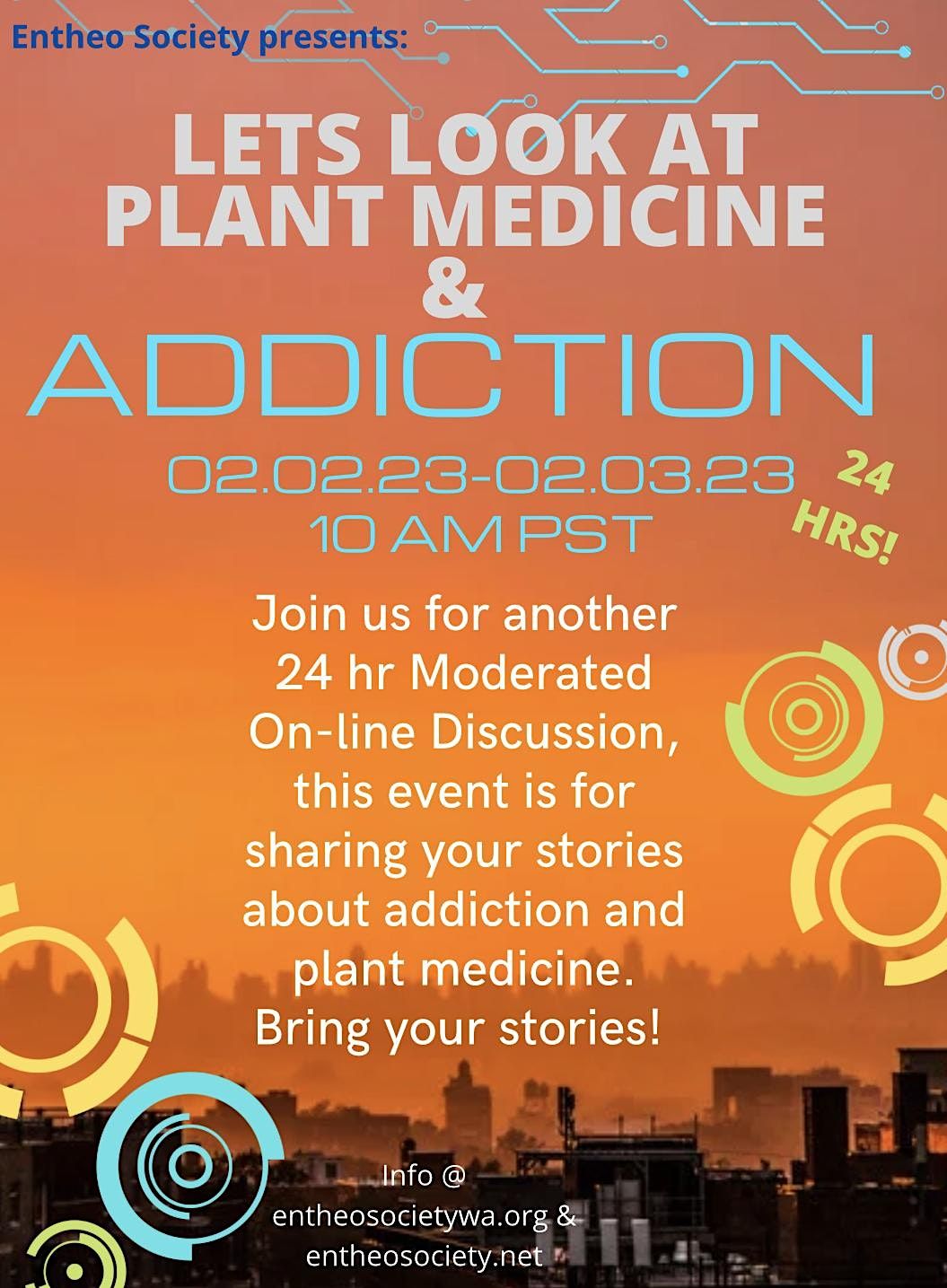 Let’s Look at Plant Medicine and ADDICTION, 2 February to 3 February ...