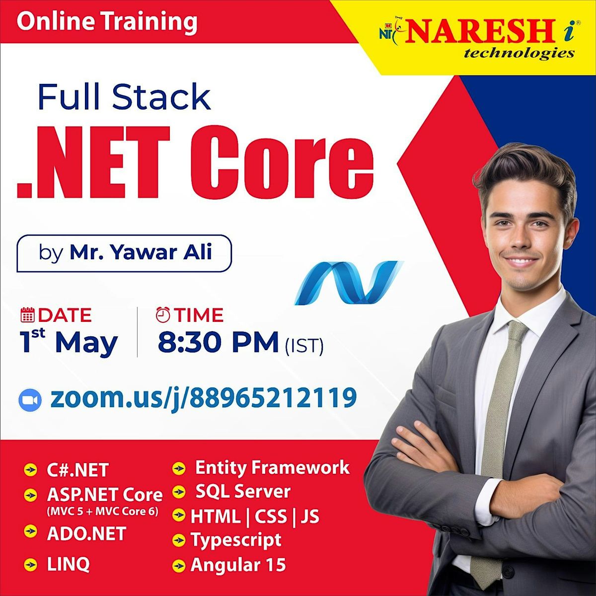 Best C#.Net Training Institute in Hyderabad | NareshIT, Durga Bhavani ...