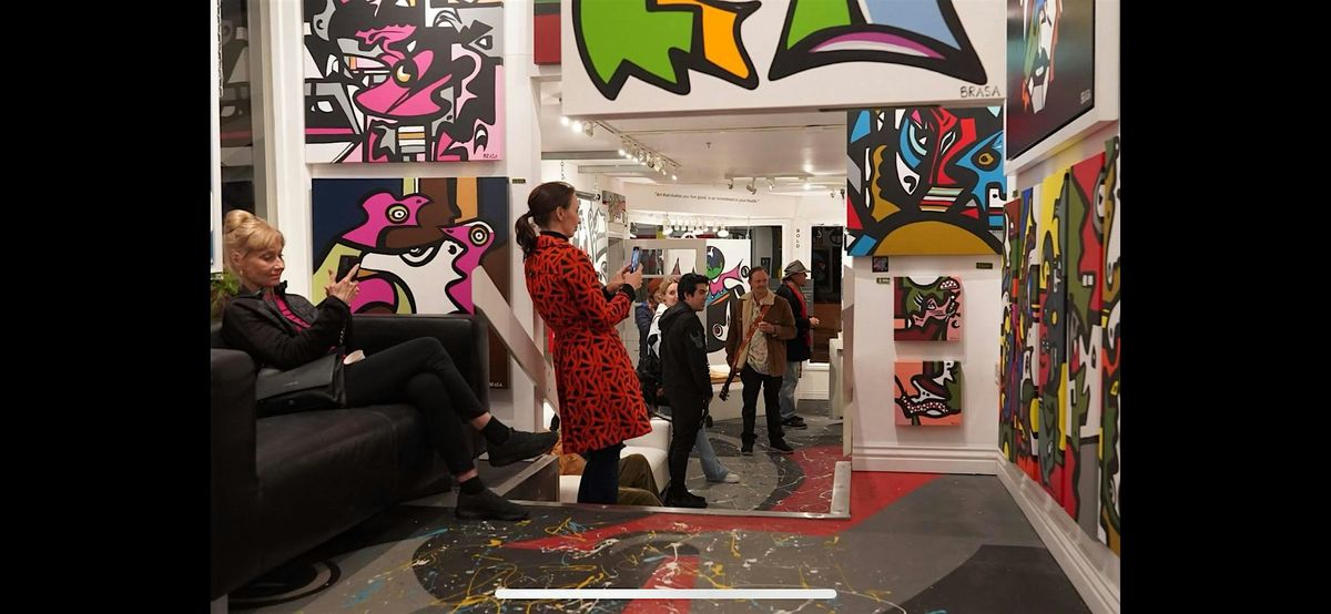 Evening of Music and Art at BRASA Gallery, BRASA Gallery, Laguna Beach ...