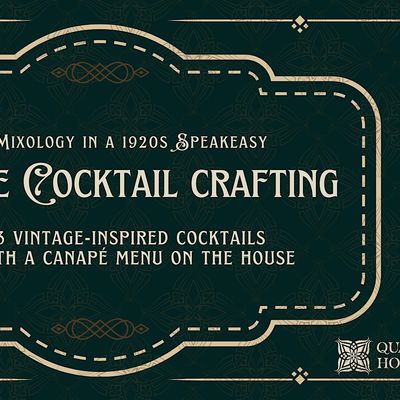 Vintage Cocktail Crafting - Learn Mixology in a 1920s Speakeasy, 51 ...