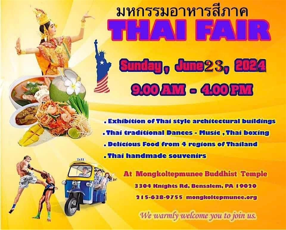 Thai Culture /Thai Dance/ Thai Music /Thai FoodFree admission , free ...