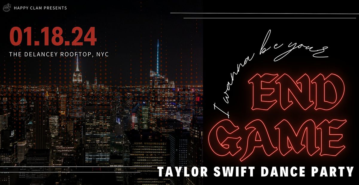 TAYLOR SWIFT DANCE PARTY, The Delancey: Rooftop, New York, 18 January ...