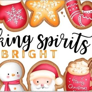 Baking Spirits Bright Christmas Cookie Decorating Party, Get Messy NL ...