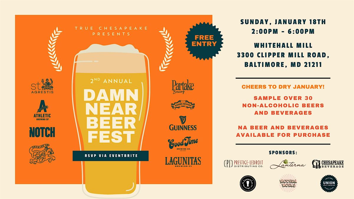 2nd Annual Damn Near Beer Fest (FREE), True Chesapeake, Baltimore, 18 ...
