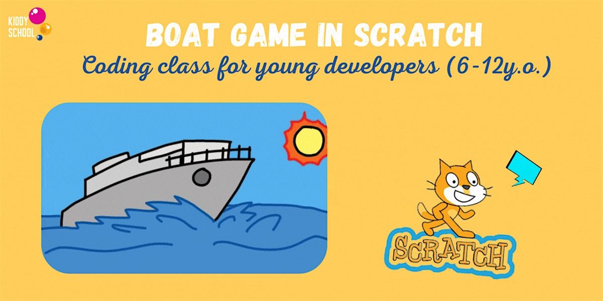 Boat Race Game in Scratch - coding workshop for kids 6+, March 8 to ...