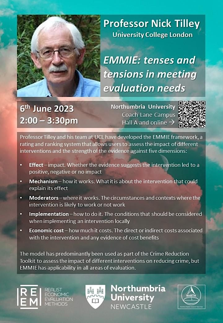 Prof. Nick Tilley: EMMIE: tenses and tensions in meeting evaluation ...