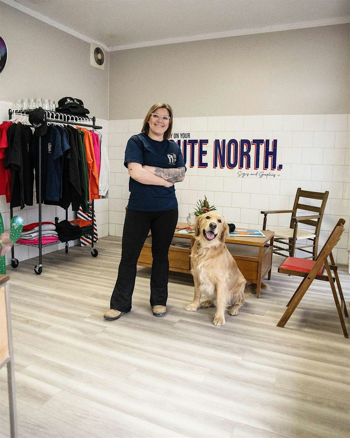 Noon Networking with Route North Signs, Route North Signs and Graphics ...