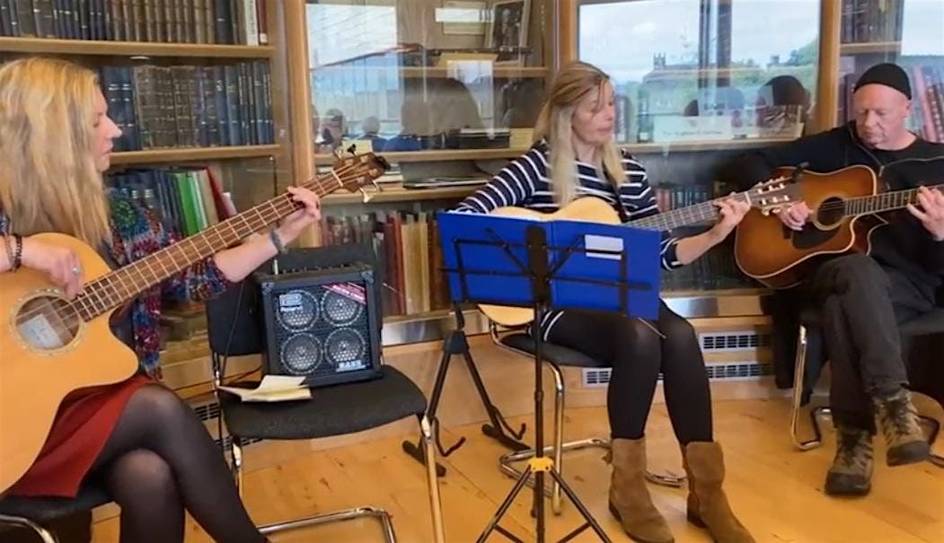 The McInroy sisters (Mary and Ailsa) with Kevin Murray, Penicuik ...