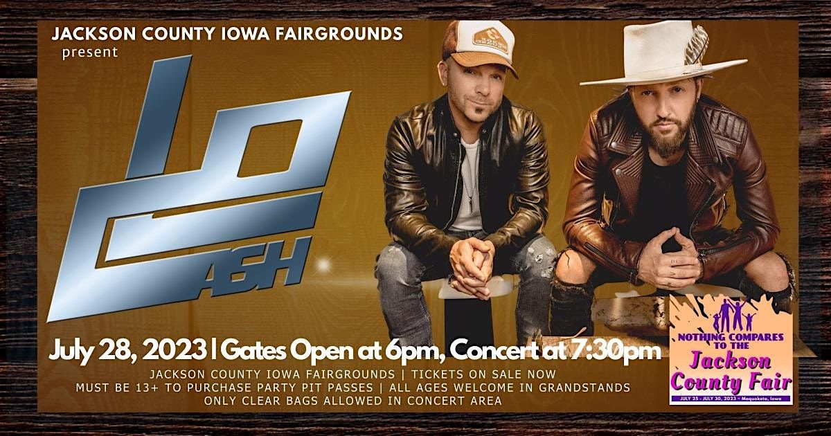 LOCASH Reserved Grandstand Tickets, Jackson County Fairgrounds ...