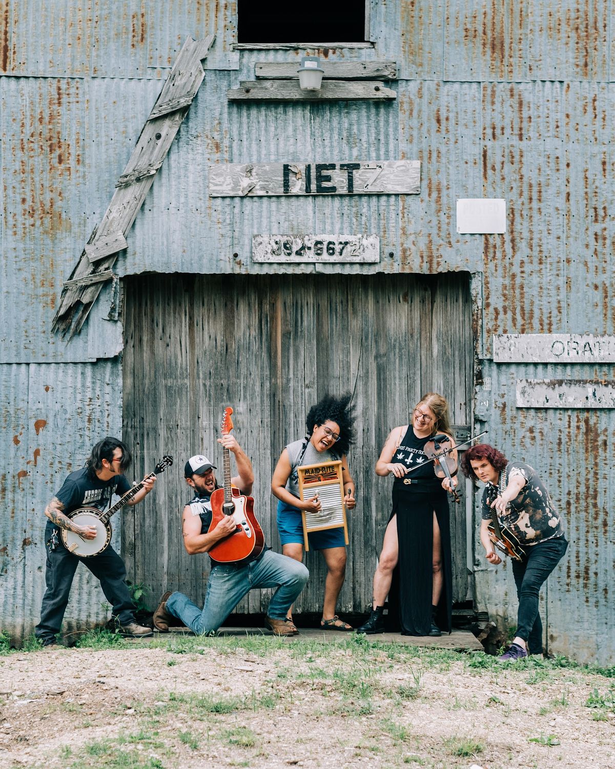 Rock Bottom String Band, Cheatham Street Warehouse, San Marcos, 1 ...
