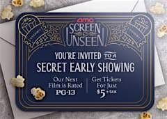 Movie Night: Screen Unseen - An Advanced Preview, AMC Factoria 8 ...