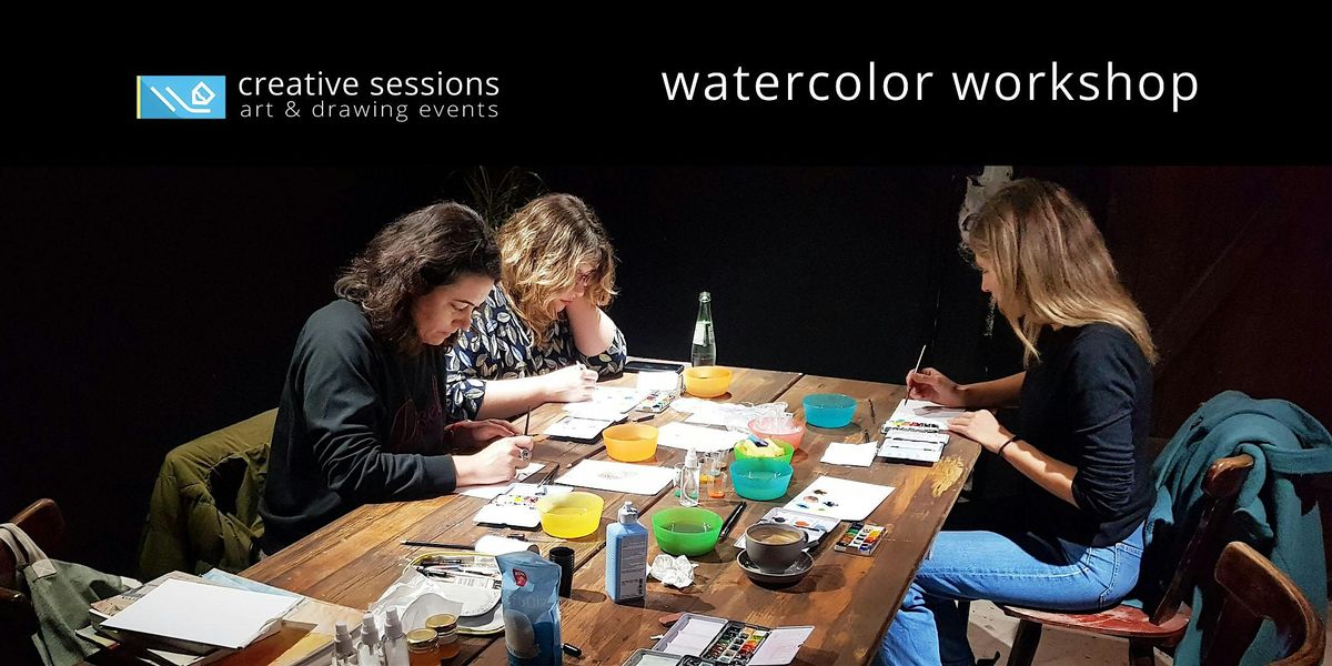 Watercolor Workshop [The Illusion of Forms], CISpace Coworking Café ...
