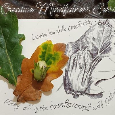 Creative Mindfulness -grounding activities and Nature Art Journal ...