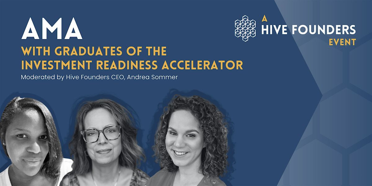 Investment Readiness Accelerator - Cohort VI - Ask Me Anything ...