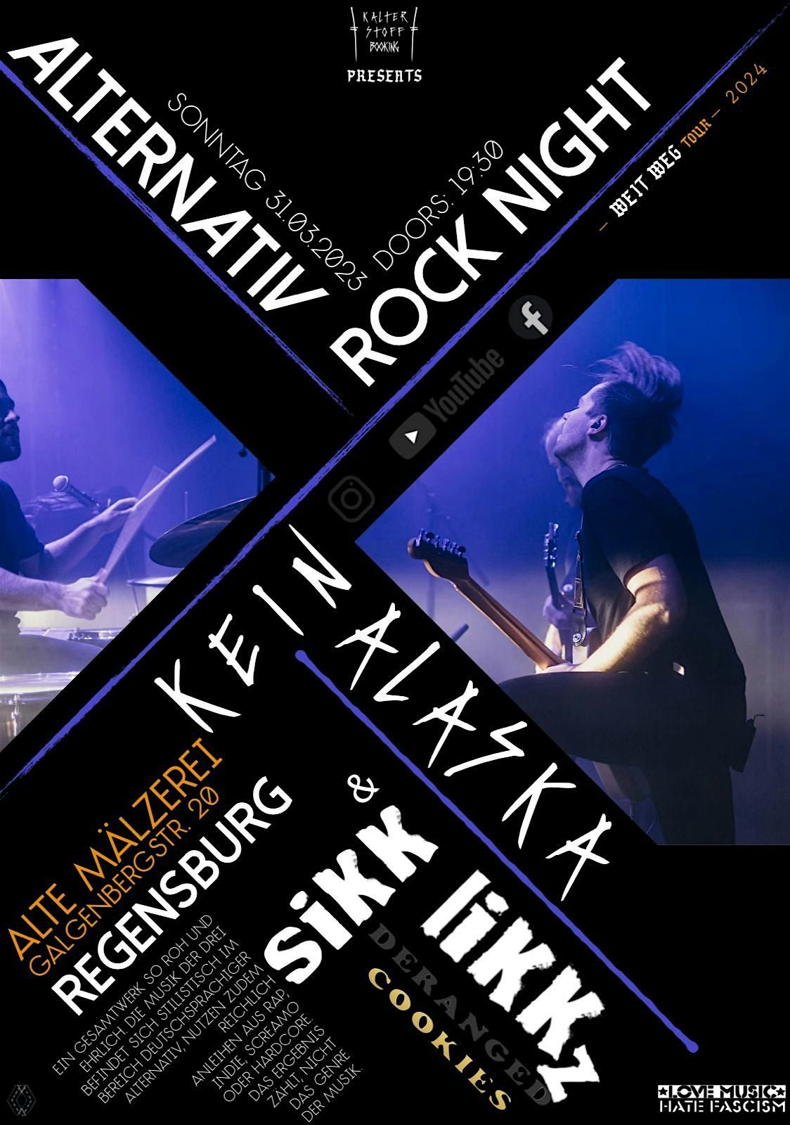 Alternative Night x KEIN ALASKA x SIKK LIKKZ x DERANGED COOKIES x, Alte ...