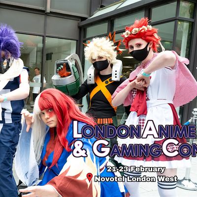 London Anime & Gaming Con 2025, Novotel London West, 21 February to 23 ...