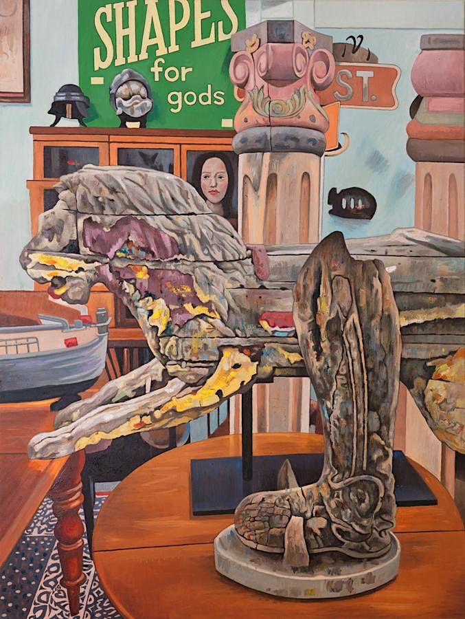 Artist Talk: Steve Lopes Shapes for Gods, Mitchell Fine Art, Fortitude ...