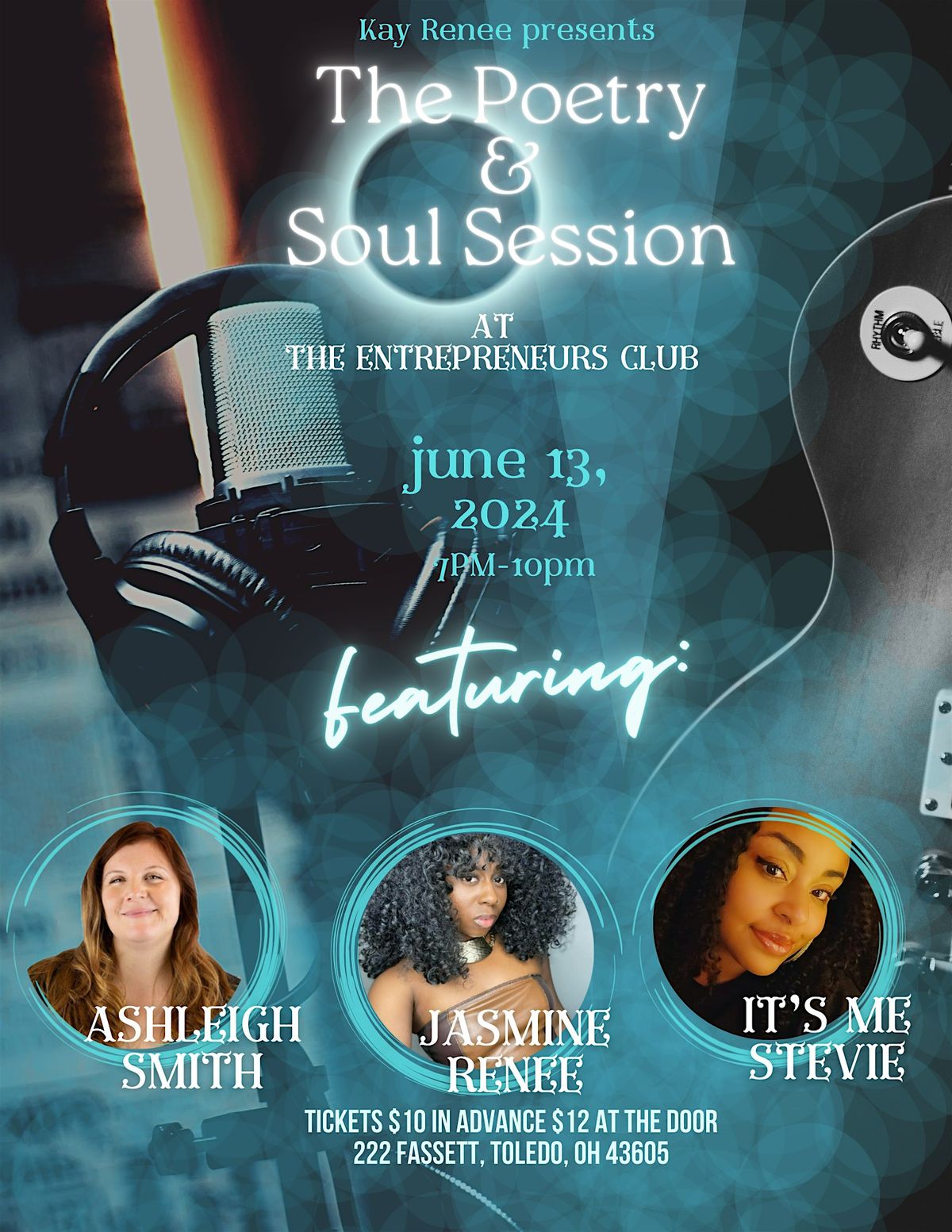 The Poetry & SOUL Session, The Entrepreneurs Club, Toledo, 13 June 2024 ...