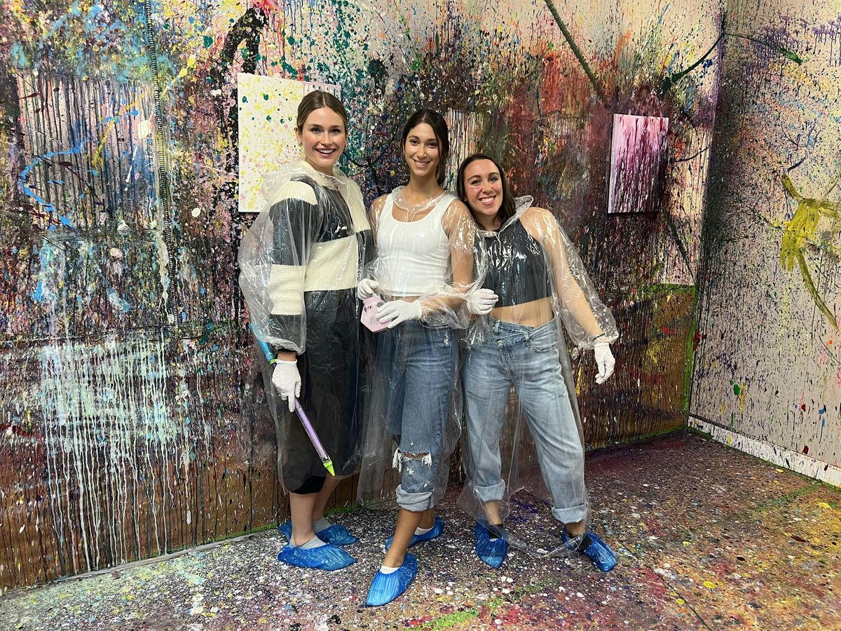 Paint Splatter Session (BYOB) 11:30- 12:30PM, JOES PALETTE ART & SPLATTER STUDIO, Largo, 9 ...