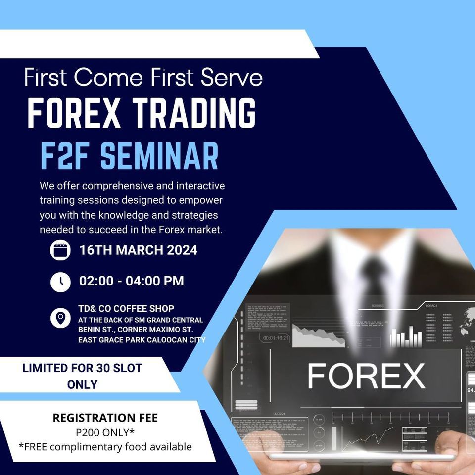 Forex Trading Seminar, TD&CO Grace Park, Caloocan, Malabon, 16 March ...