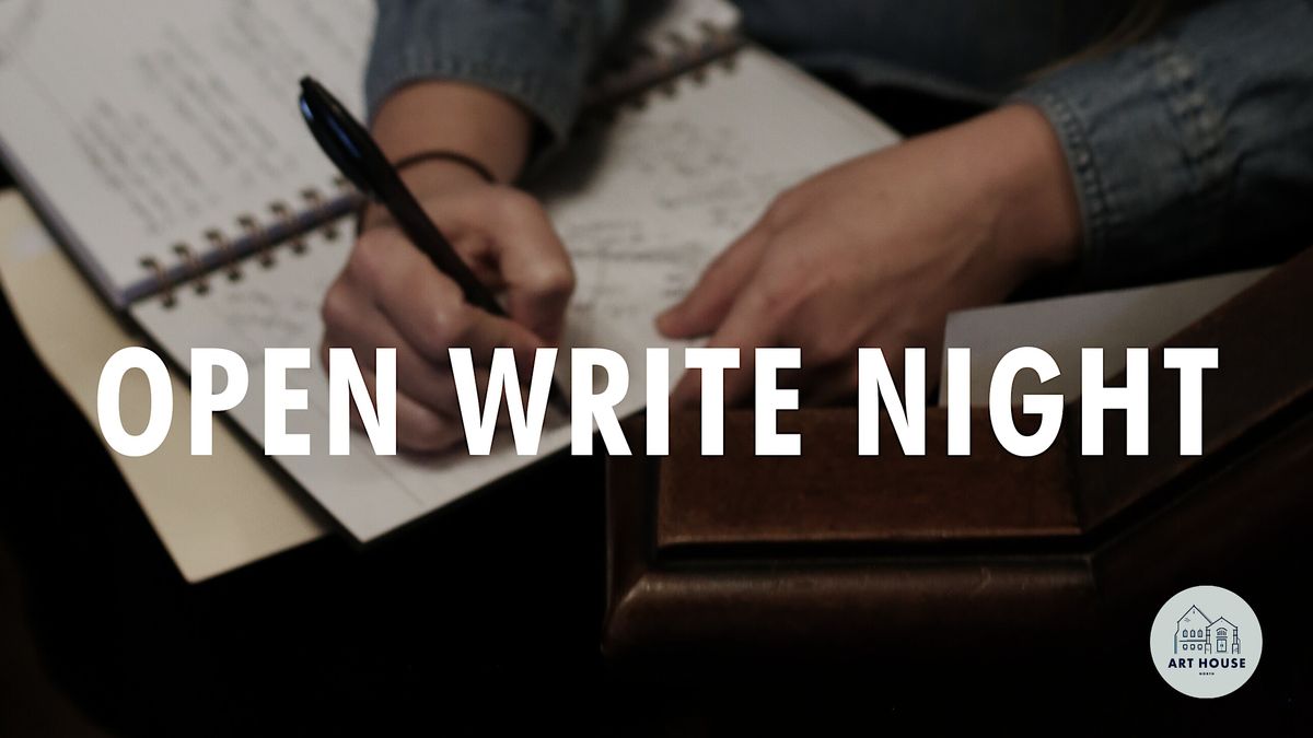 Open Write Night, Art House North, Saint Paul, 13 February 2024 | AllEvents