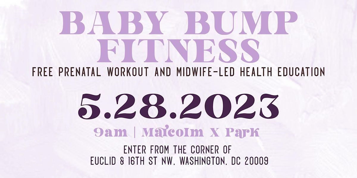 Baby Bump Fitness, Meridian Hill Park, Washington, 28 May 2023 ...