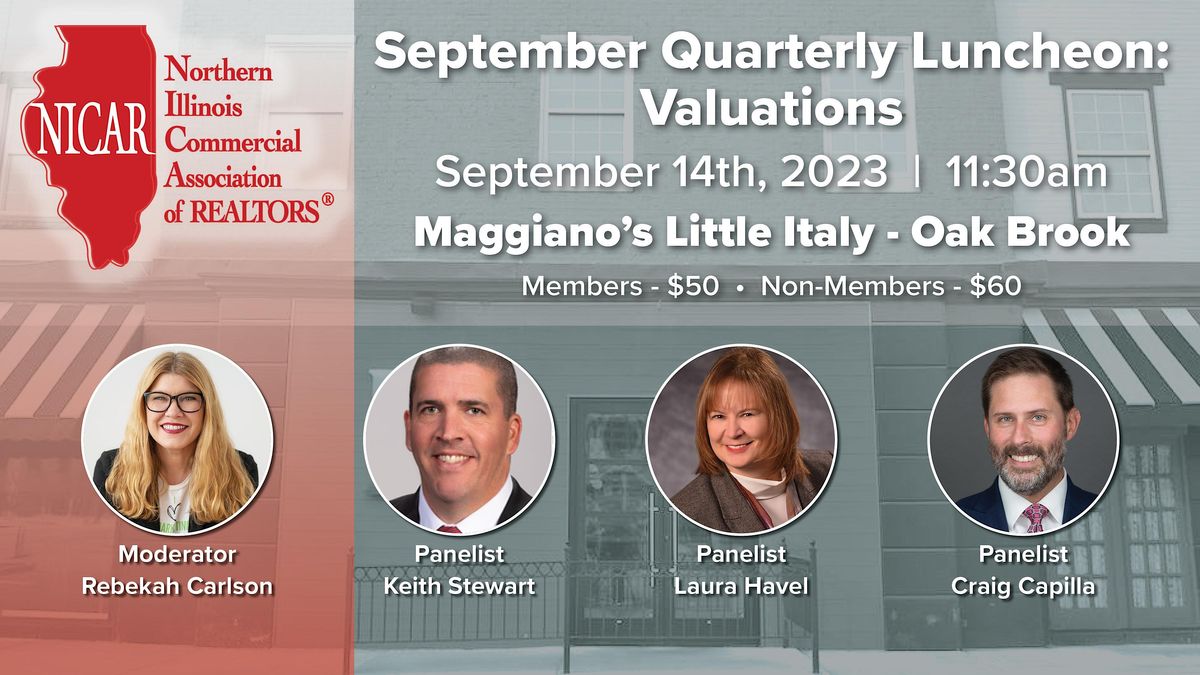 NICAR Quarterly Luncheon: Valuations, Maggiano's Little Italy, Oak ...