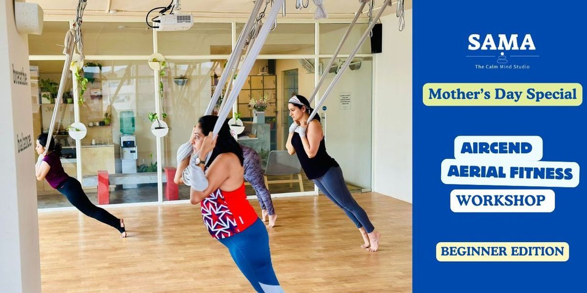 Attend Aerial Yoga Flow : For Beginners in Bangalore on May 16, 2026 ...