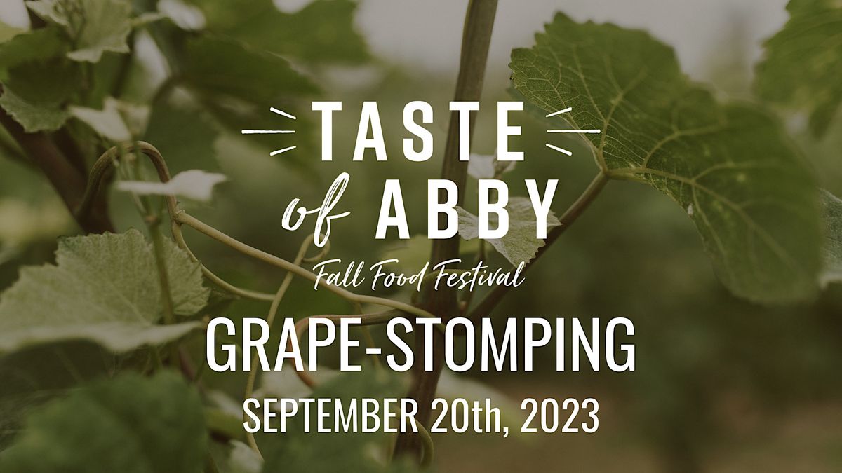 Taste of Abby Grape-Stomping at Singletree Winery, Singletree Winery ...