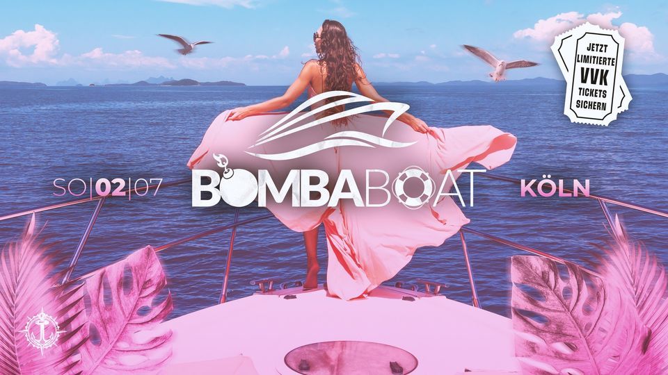 BOMBA BOAT by Bomba Latina KÖLN So, 02.07., Köln, Germany, Cologne, 2 ...
