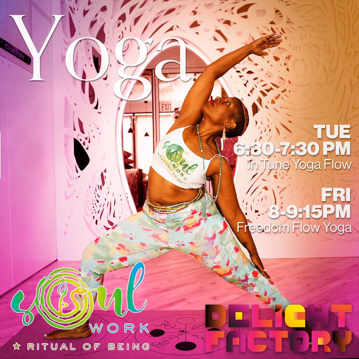 Yoga at Delight Factory - Tuesdays & Fridays, Delight Factory, Brooklyn ...