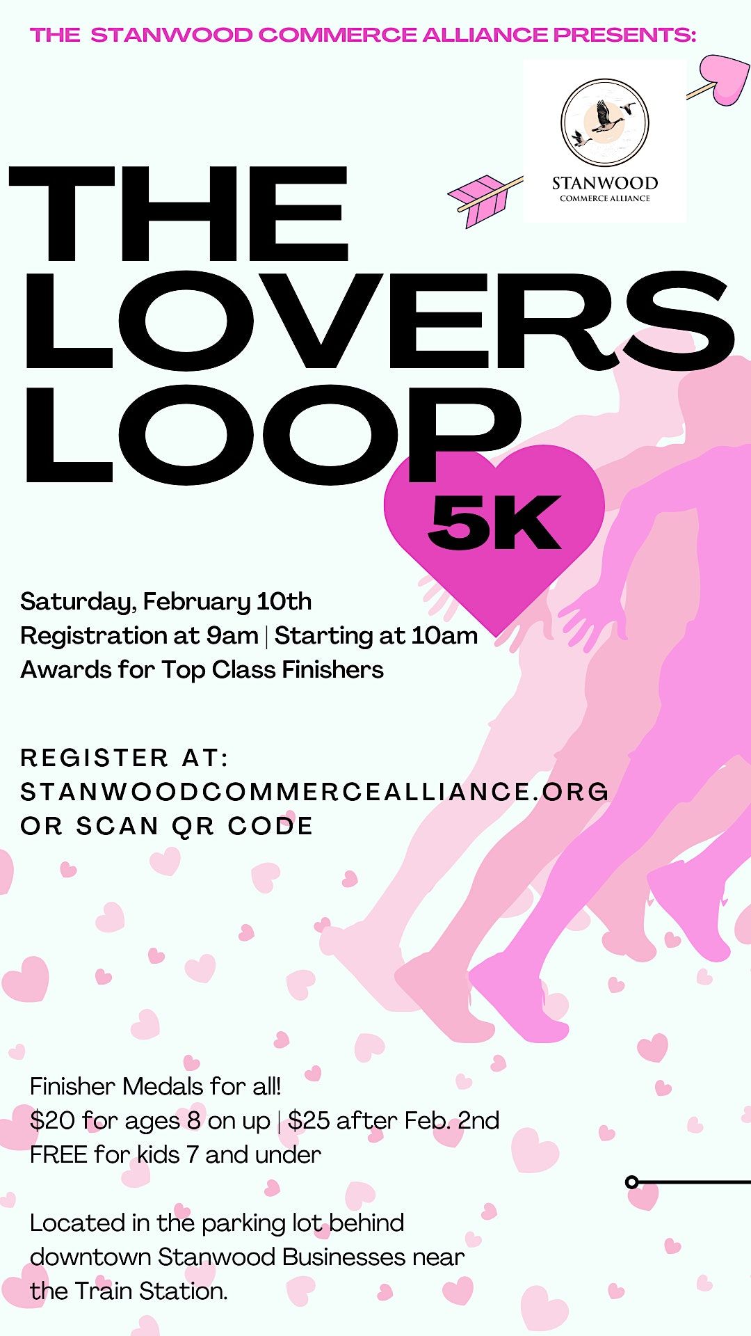 The Lovers Loop 5K Run/Walk, Stanwood Station, 10 February 2024 | AllEvents