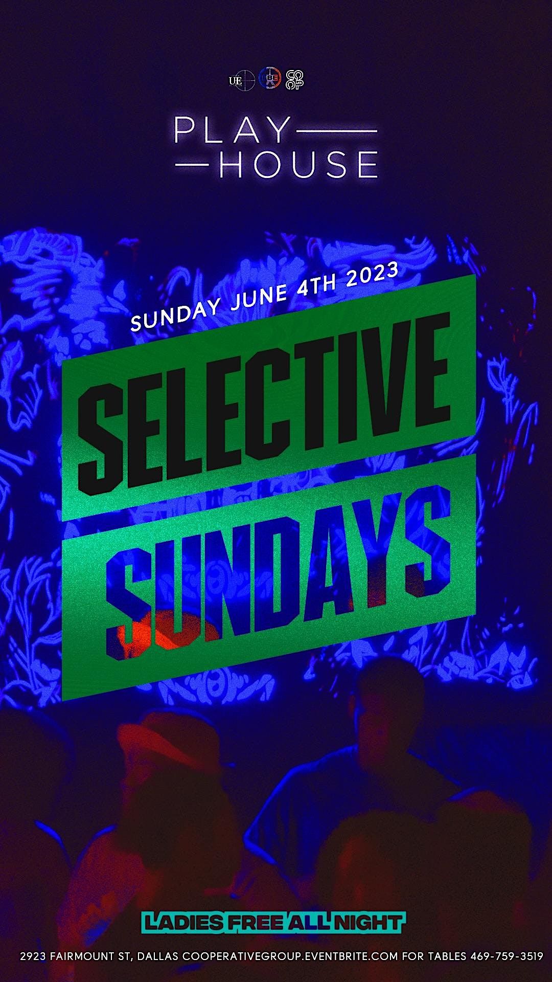 "Selective Sundays" at Playhouse This Sunday, The Fairmont, Dallas, 27 ...