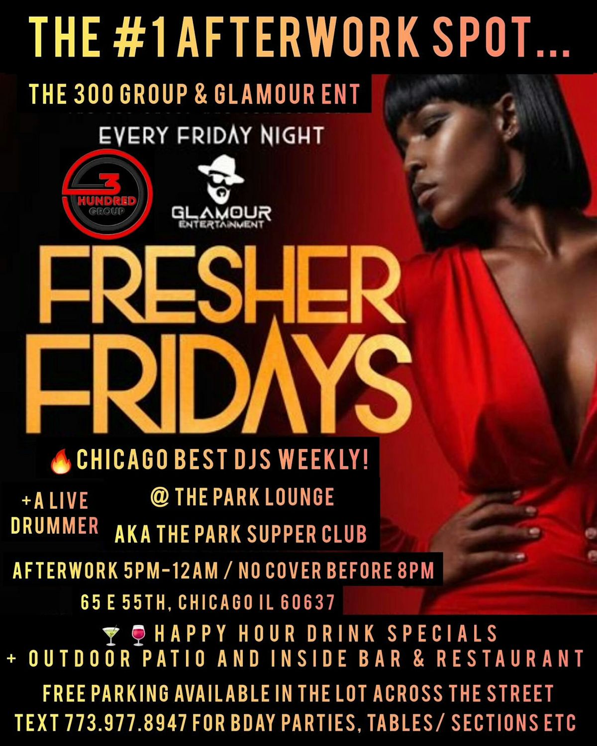 Fresher Fridays @ The Park Lounge (aka The Park Supper Club), The Park Supper Club, Chicago, 22 ...