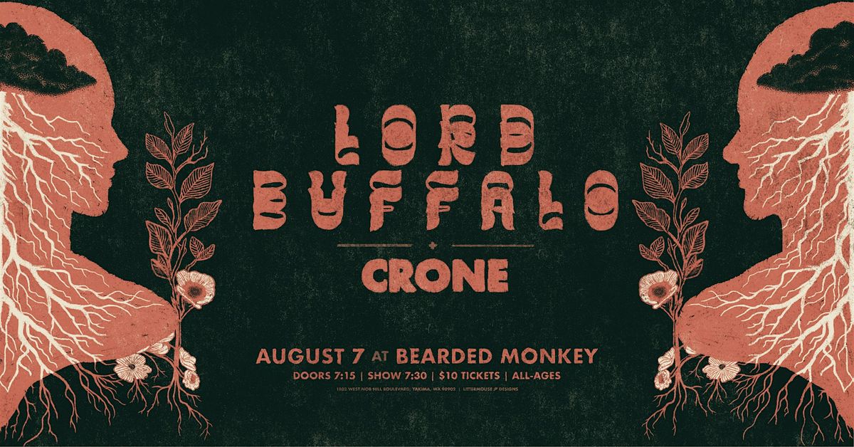 Lord Buffalo with Crone, Bearded Monkey Music, Yakima, 7 August 2024 ...