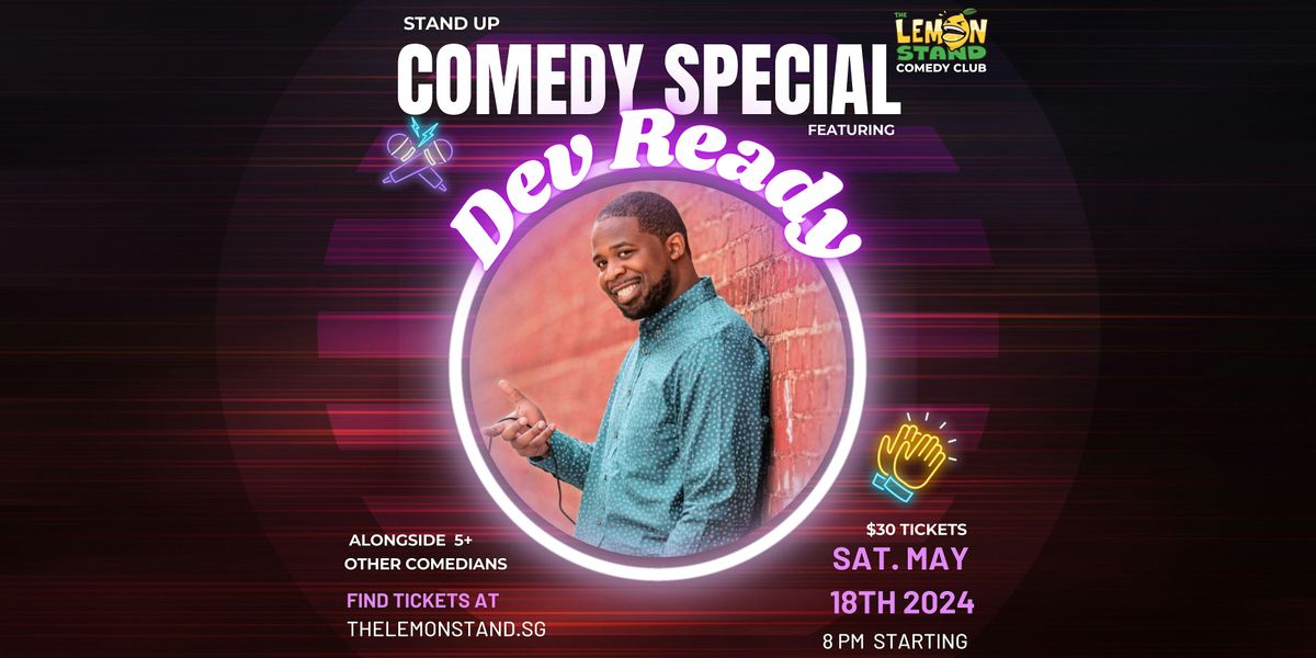 Dev Ready | Saturday, May 18th @ The Lemon Stand Comedy Club, The Lemon ...