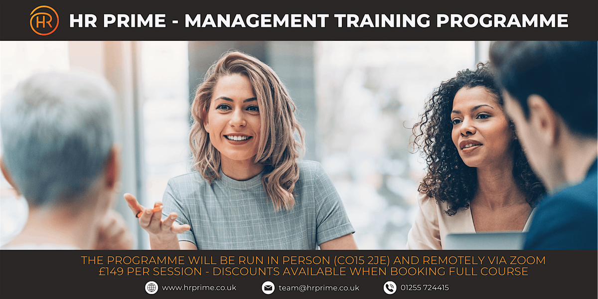 HR Prime Management Training Programme - Session 6/6 - Leadership ...