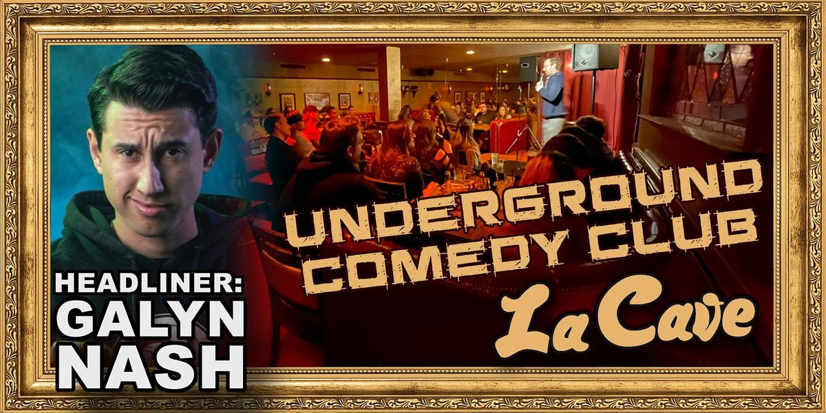 Galyn Nash @ La Cave Comedy, La Cave steak house and bar, Costa Mesa ...