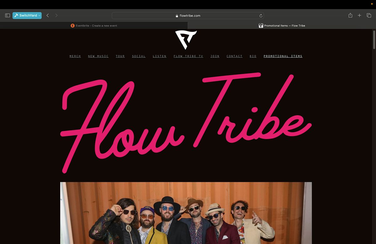 Flow Tribe LIVE @ SwitchYard, SwitchYard, Hattiesburg, 23 March to 24 March | AllEvents